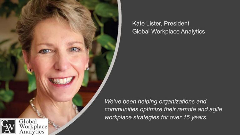 The Future of Teleworking Video of Kate Lister Presentation